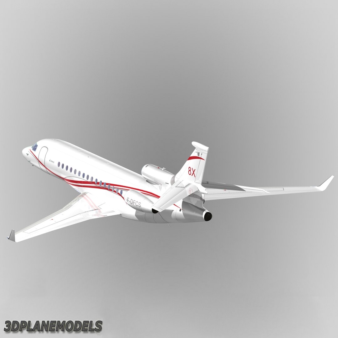 3ds Dassault Falcon 8x X