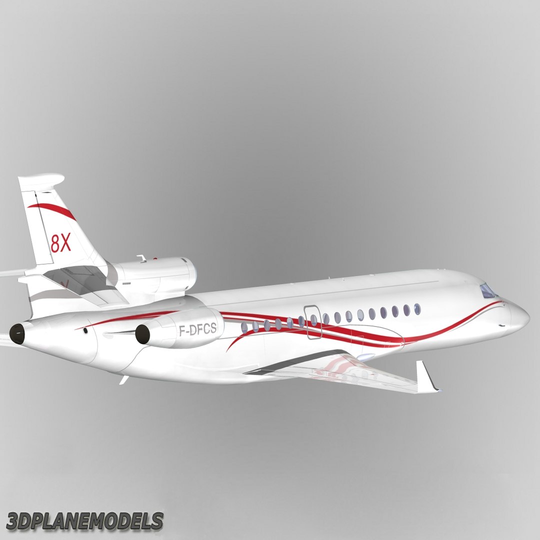 3ds Dassault Falcon 8x X