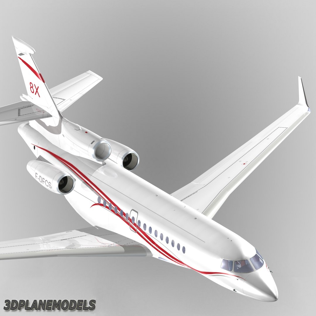 3ds Dassault Falcon 8x X