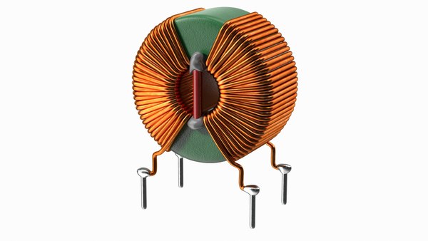 modelo 3d Inductor de filtro de bobina de choque toroidal - TurboSquid ...