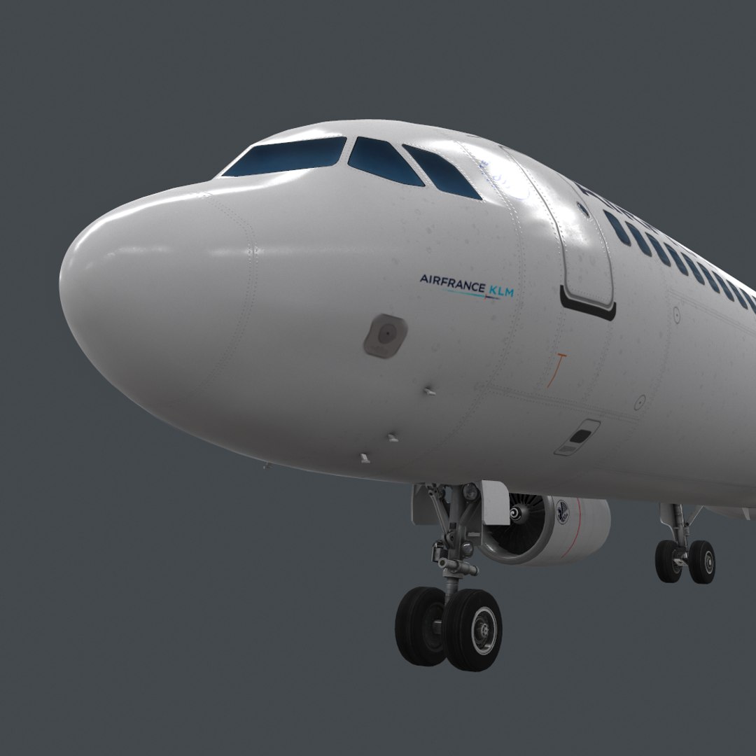 Real-time A321 Pbr 3D Model - TurboSquid 1404997