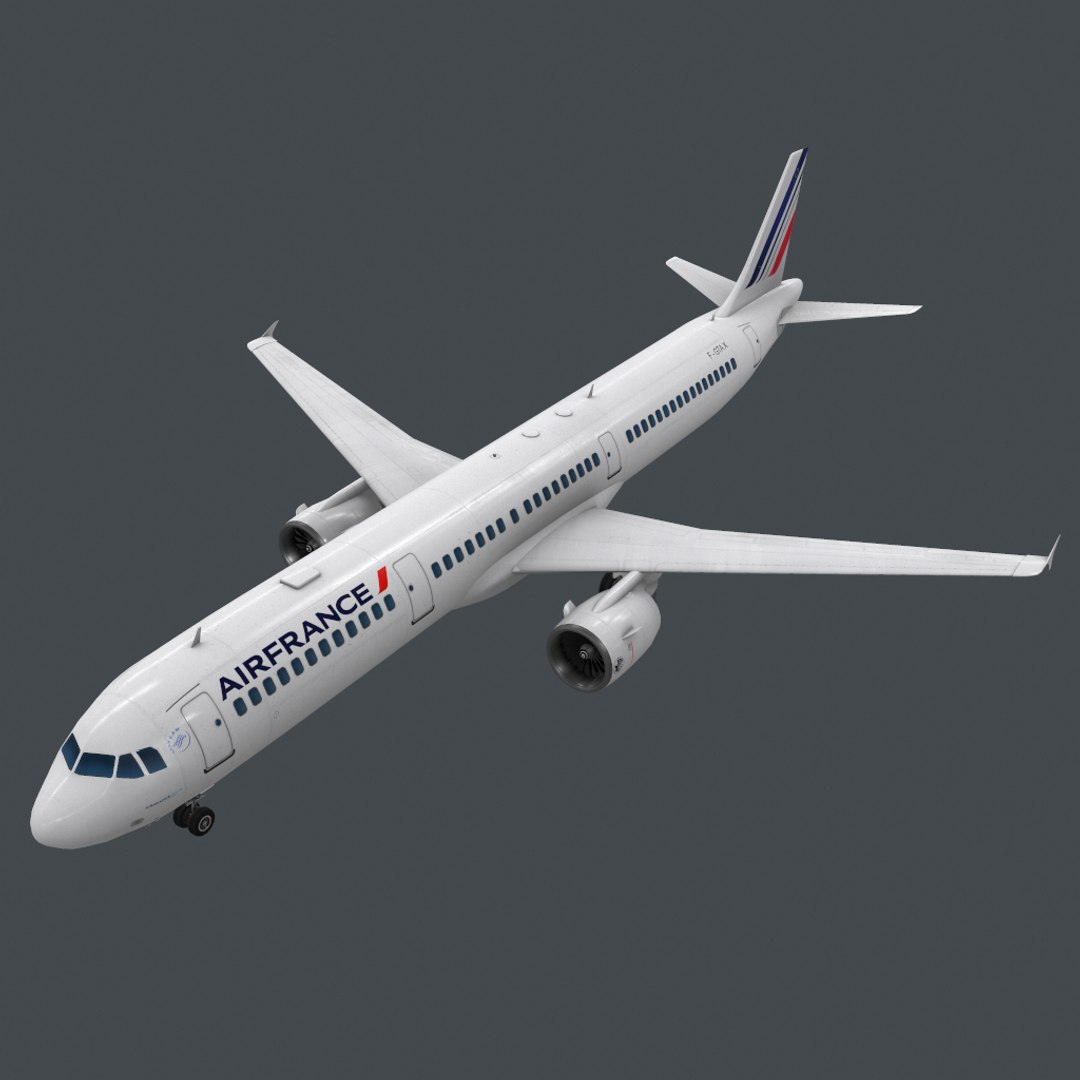 Real-time A321 Pbr 3D Model - TurboSquid 1404997