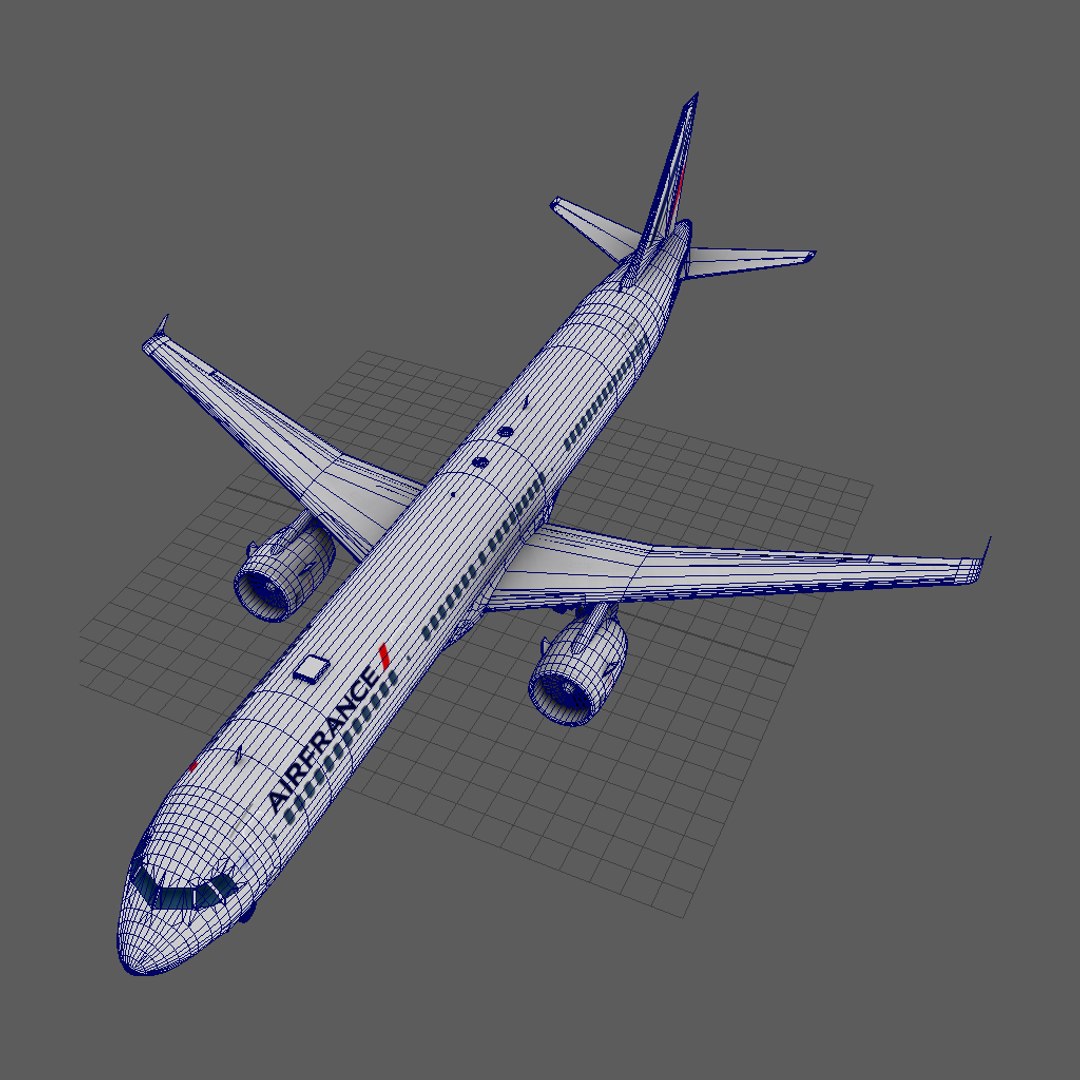Real-time A321 Pbr 3D Model - TurboSquid 1404997
