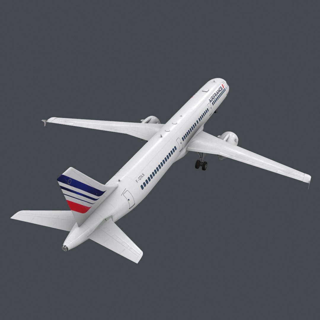 Real-time A321 Pbr 3D Model - TurboSquid 1404997