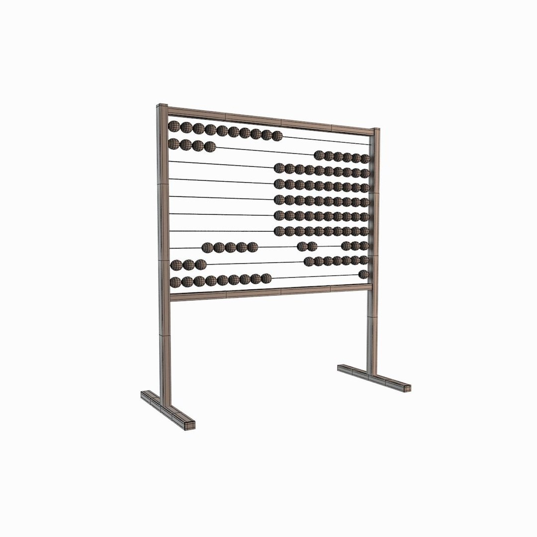 3d School Calculator Children Model