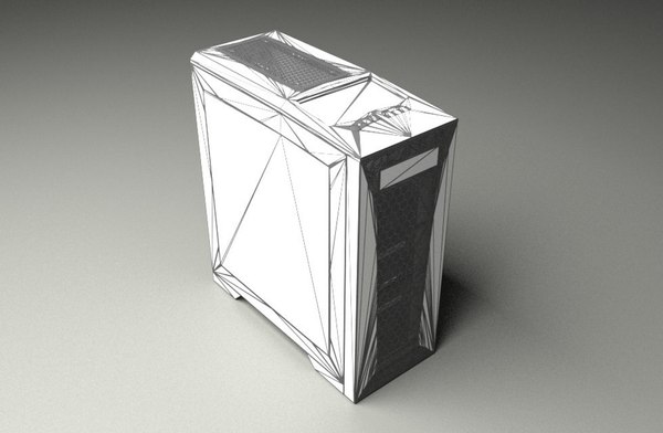 3D cluster sheet metal pc case - TurboSquid 1462460