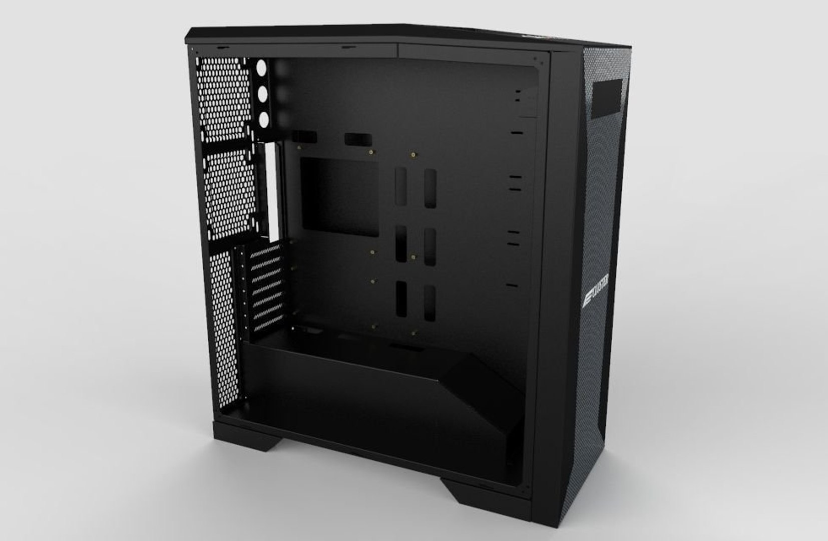3D Cluster Sheet Metal Pc Case - TurboSquid 1462460