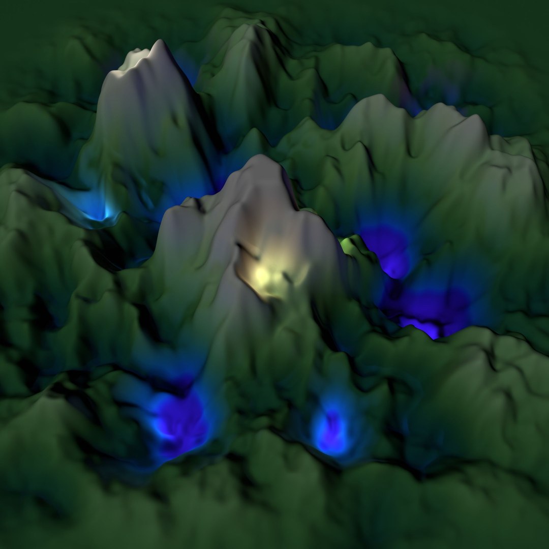 3D Sci-fi Valley - TurboSquid 1984804