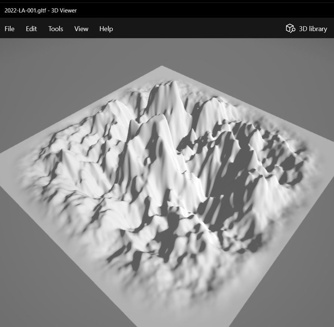 3D Sci-fi Valley - TurboSquid 1984804