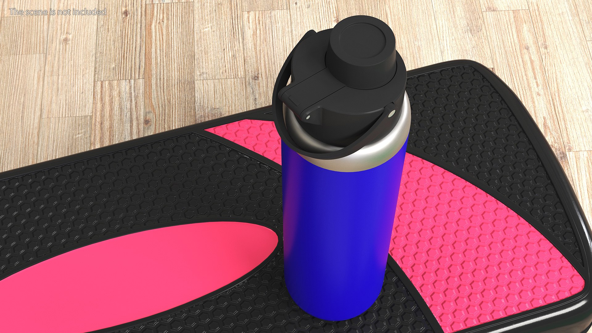 3D Sports Bottle Blue Close - TurboSquid 2137564