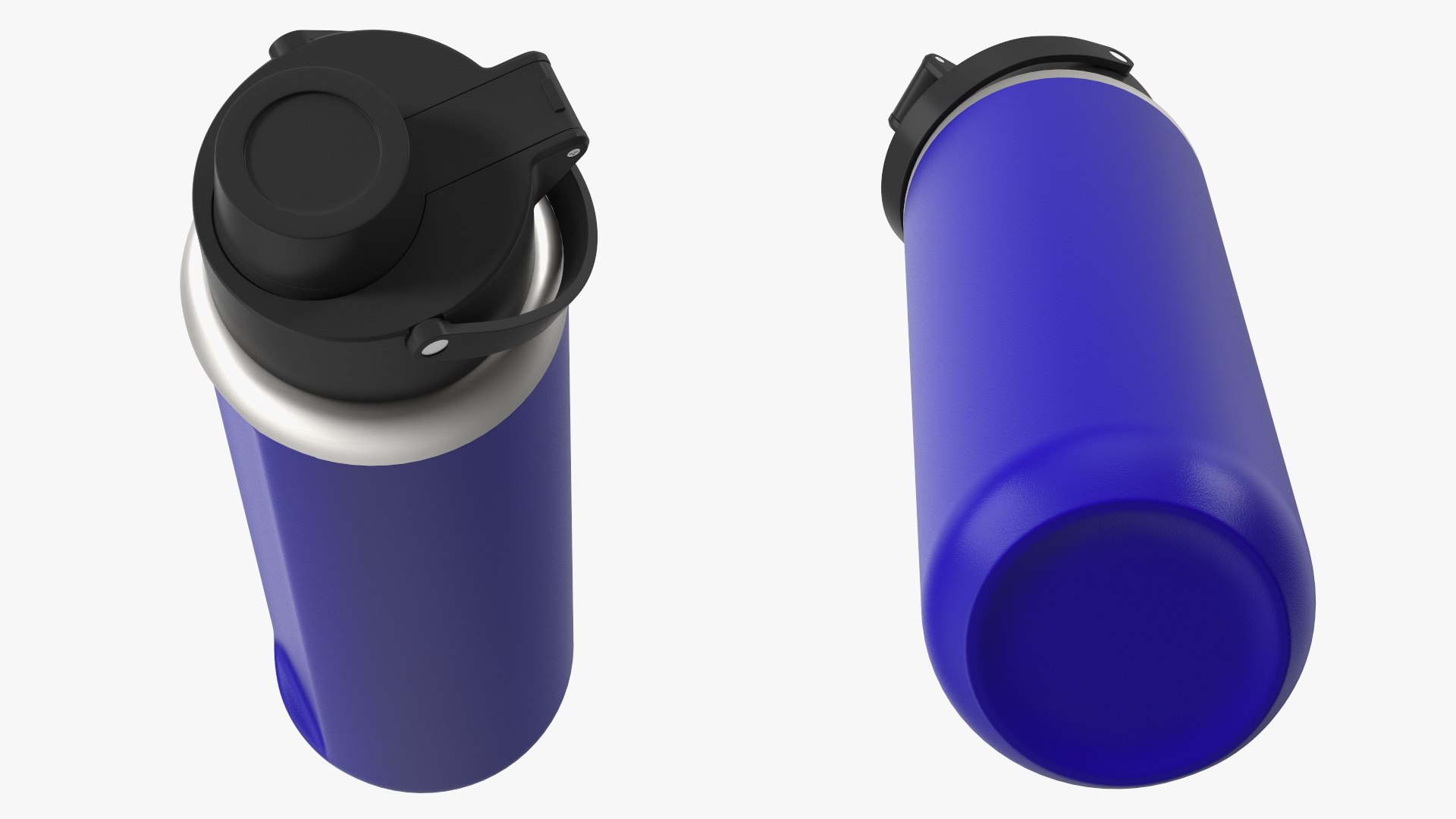 3D Sports Bottle Blue Close - TurboSquid 2137564