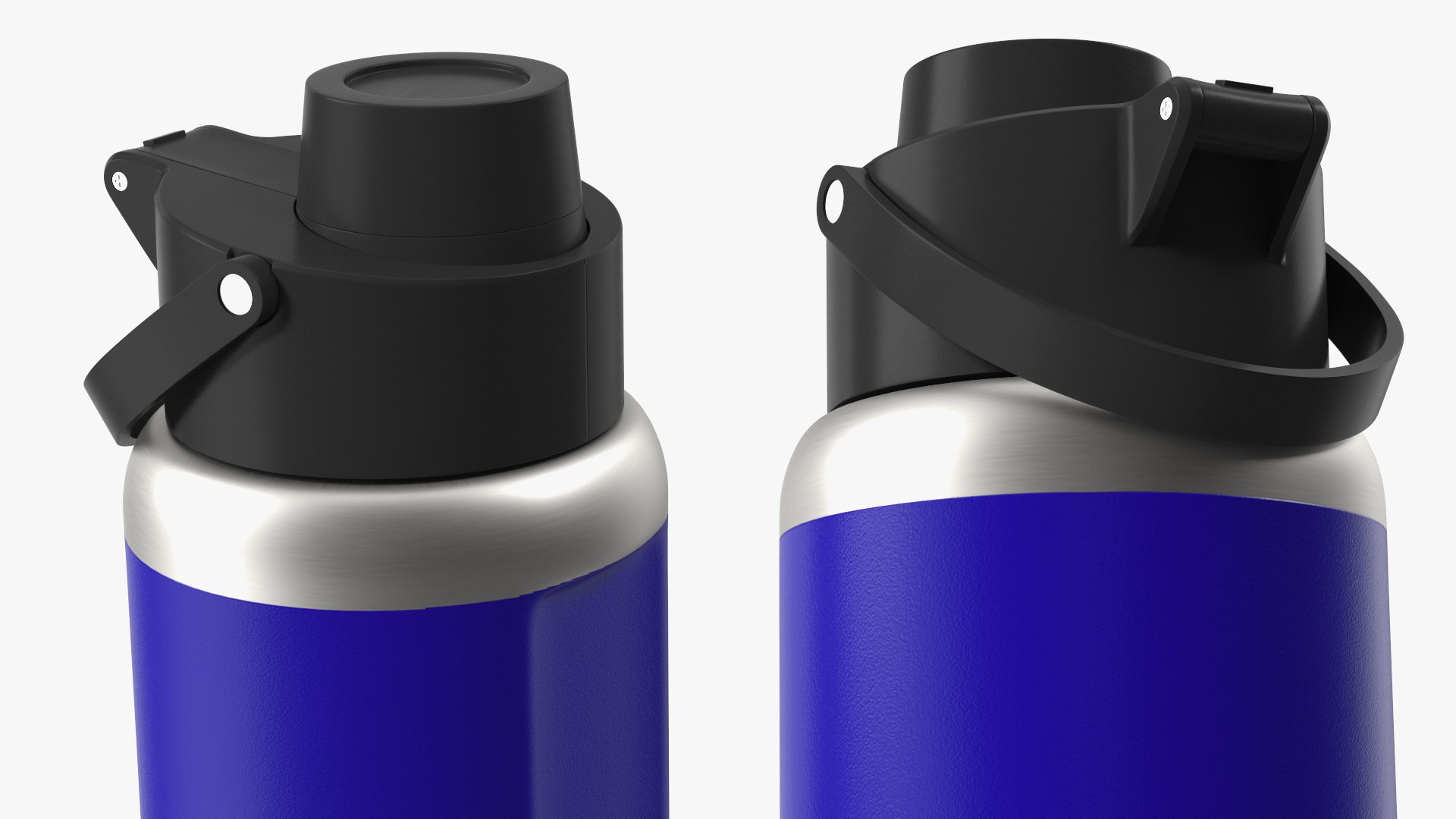 3D Sports Bottle Blue Close - TurboSquid 2137564