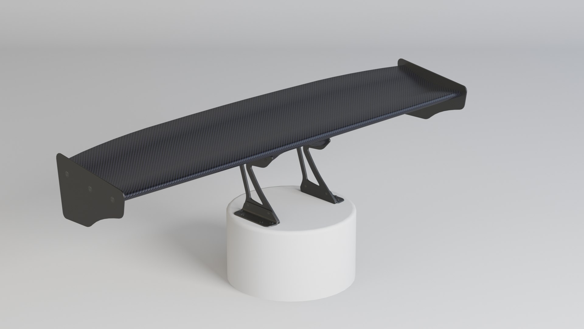 3D Car Rear Wing Universal Spoiler 1 PBR - TurboSquid 1998511