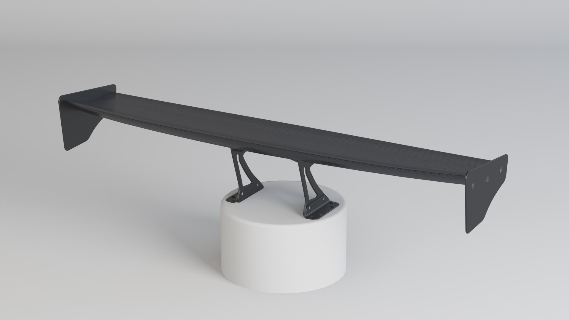 3D Car Rear Wing Universal Spoiler 1 PBR - TurboSquid 1998511