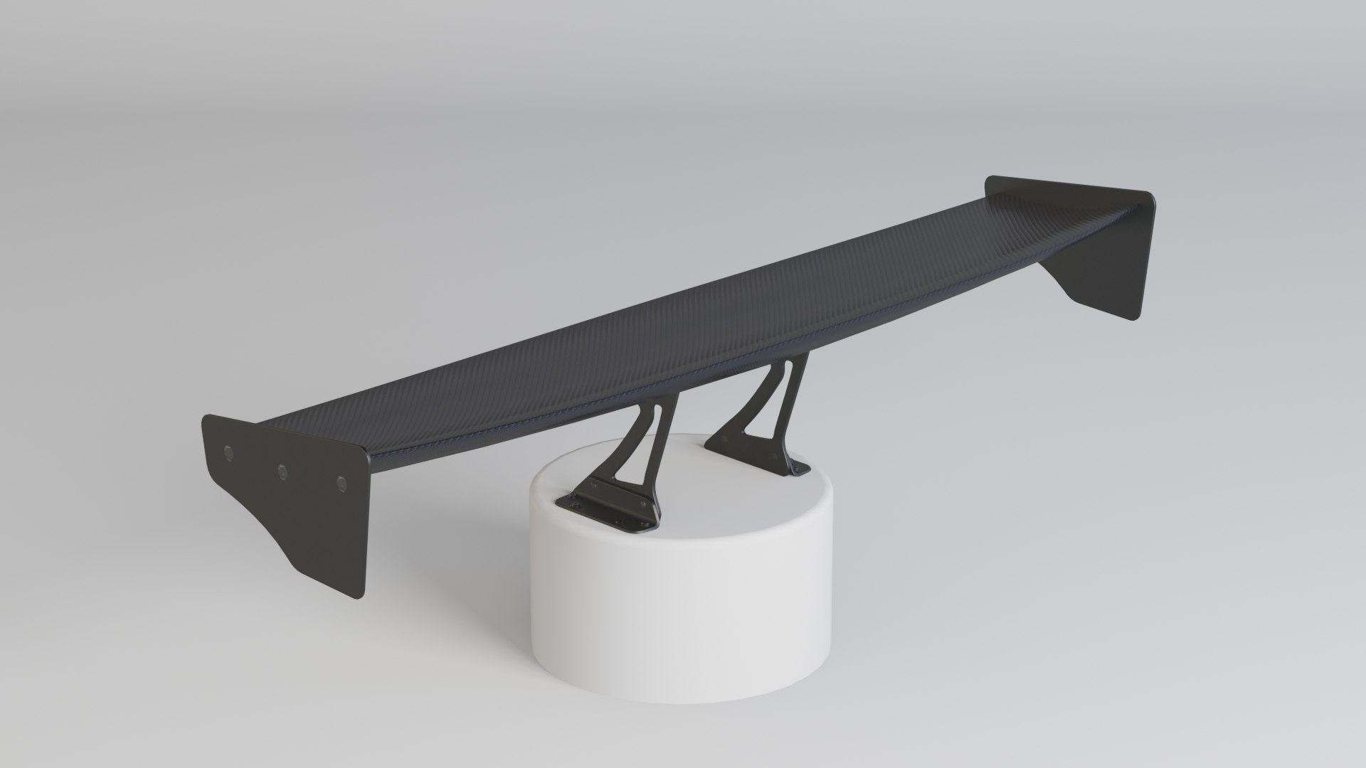 3D Car Rear Wing Universal Spoiler 1 PBR - TurboSquid 1998511