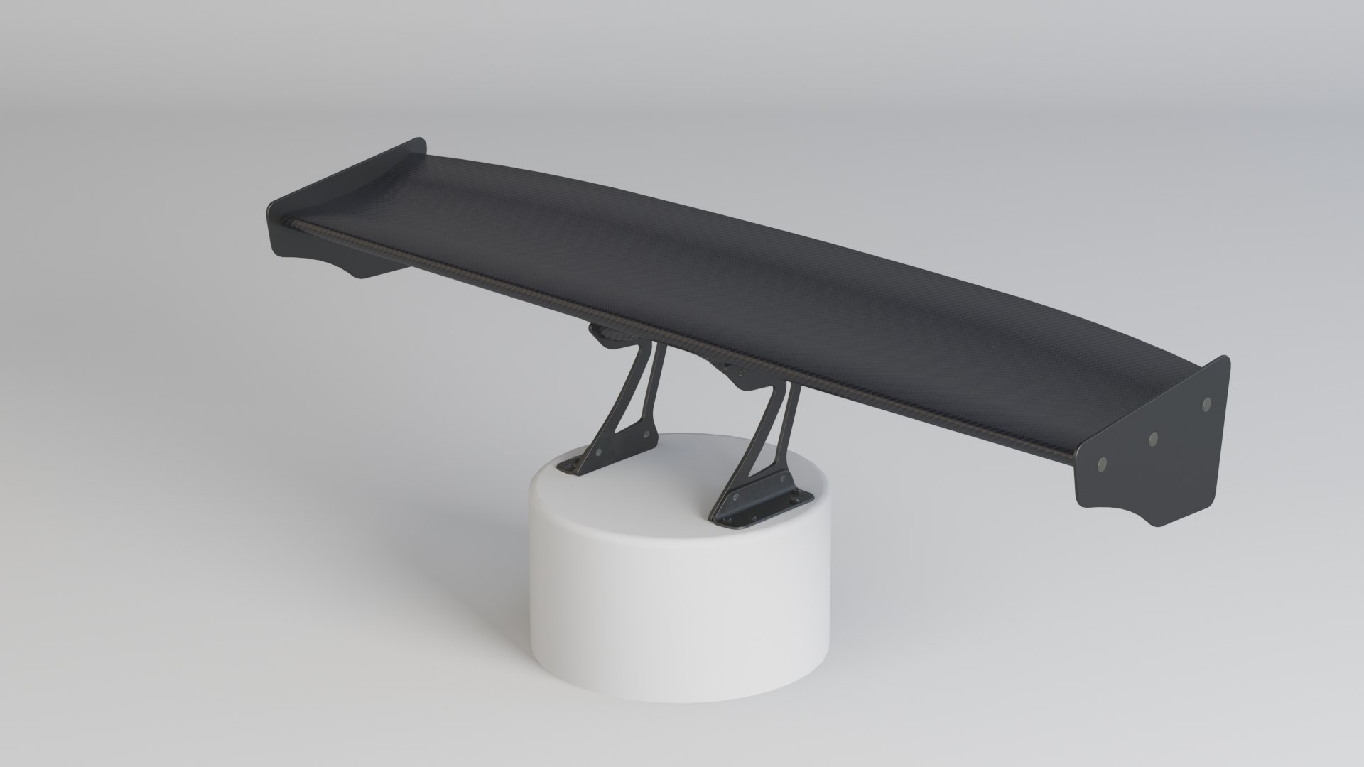 3D Car Rear Wing Universal Spoiler 1 PBR - TurboSquid 1998511