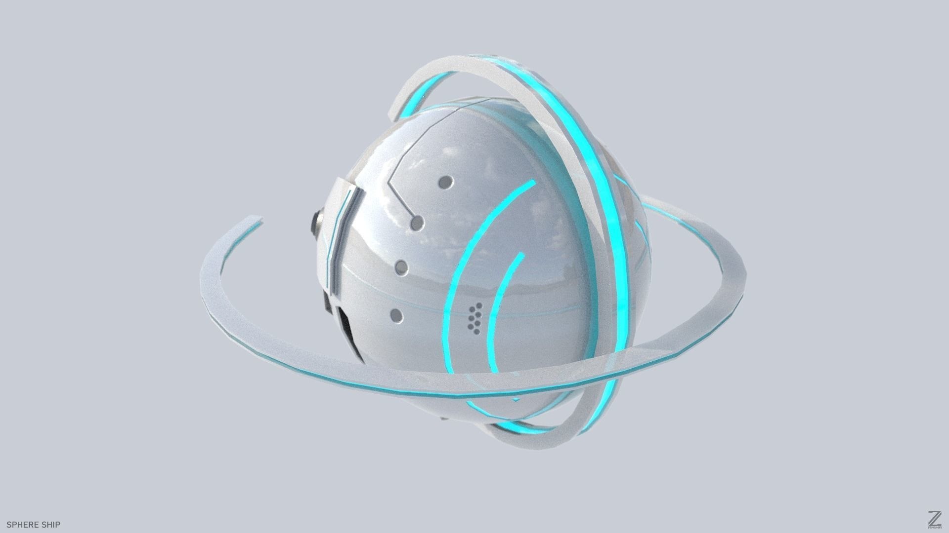 3D Sphere Ship Collection - TurboSquid 2237043