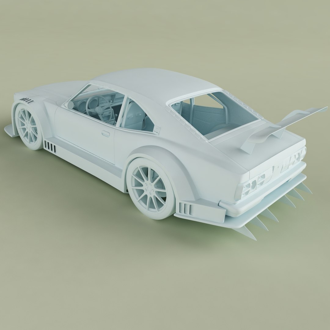 Mazda Rx3 Racing Model - TurboSquid 1704992