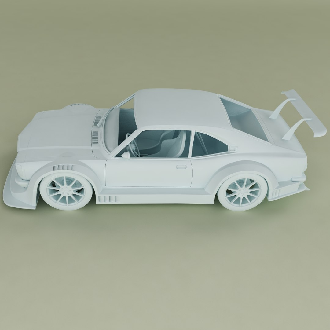 Mazda Rx3 Racing Model - TurboSquid 1704992