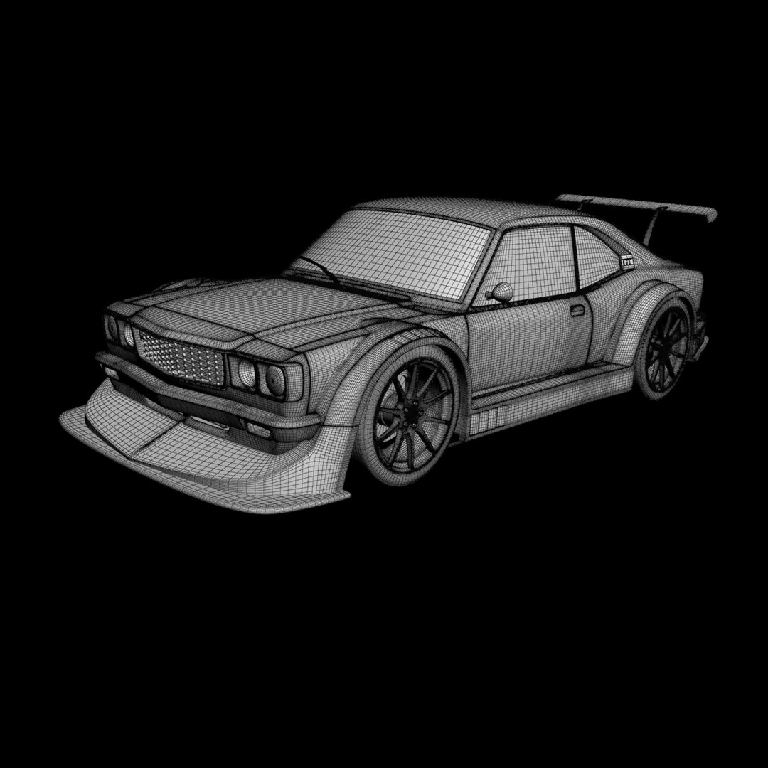 Mazda Rx3 Racing Model - TurboSquid 1704992
