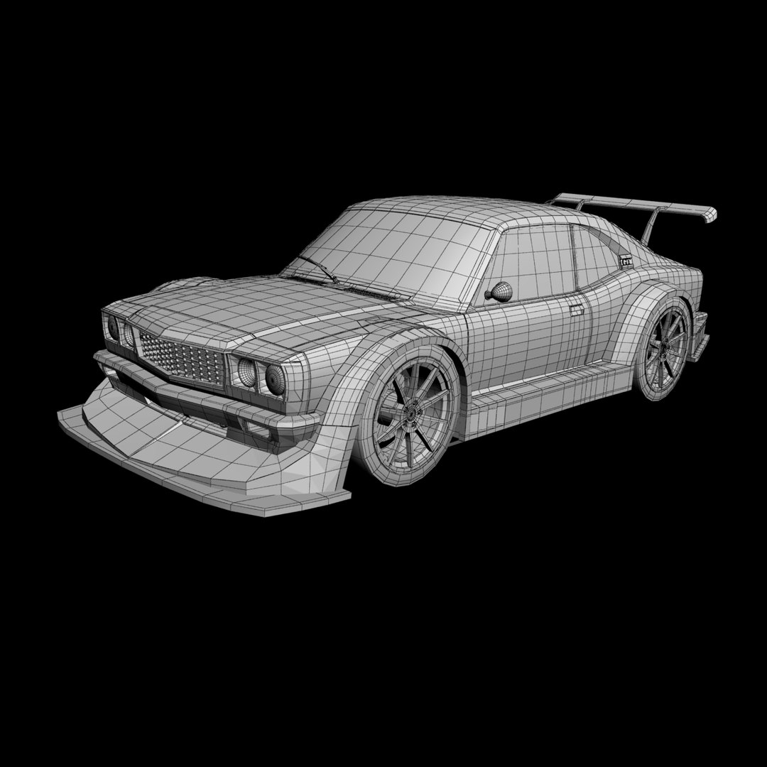 Mazda Rx3 Racing Model - TurboSquid 1704992