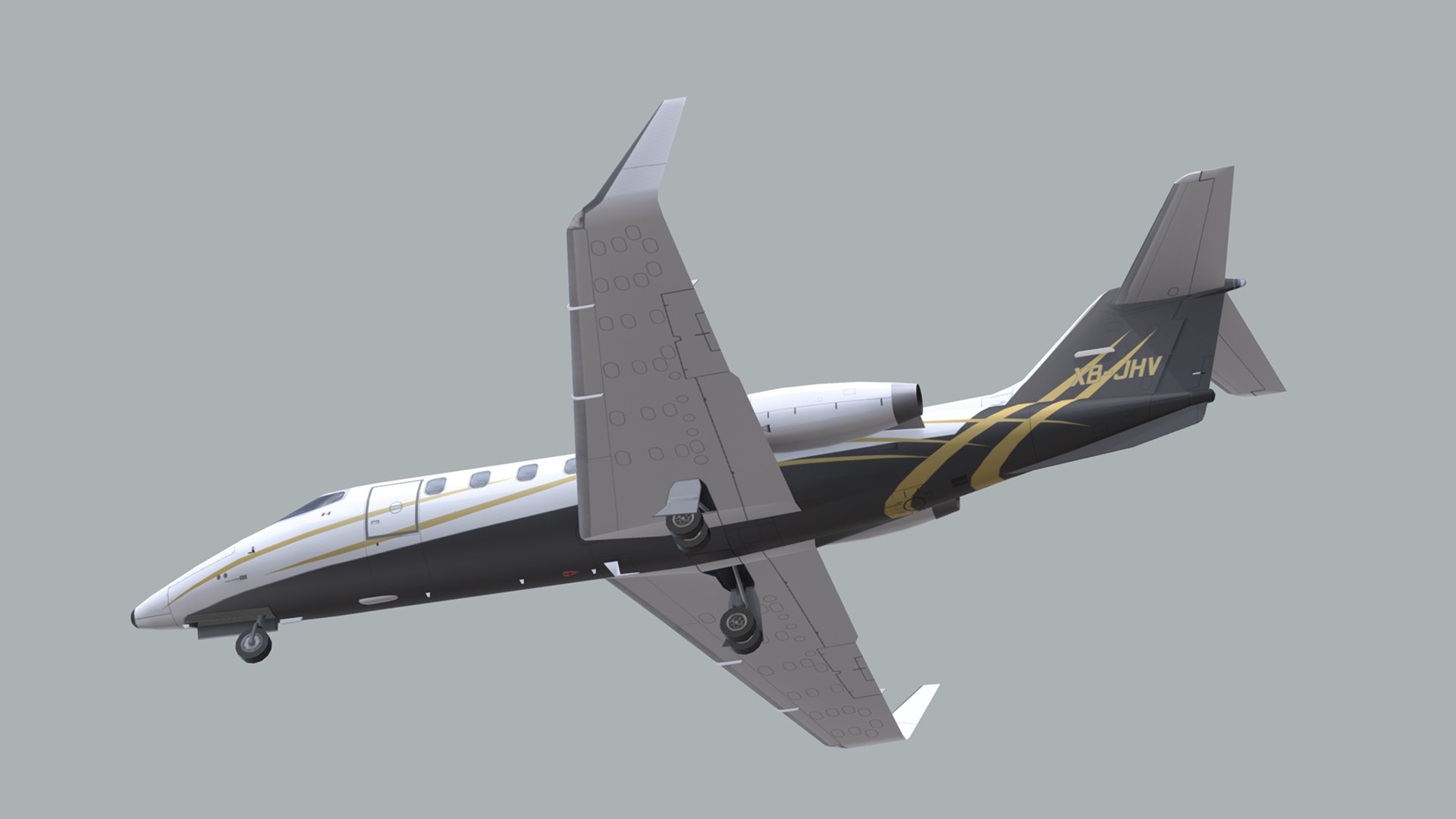 Learjet 29 3D Model - TurboSquid 2218198