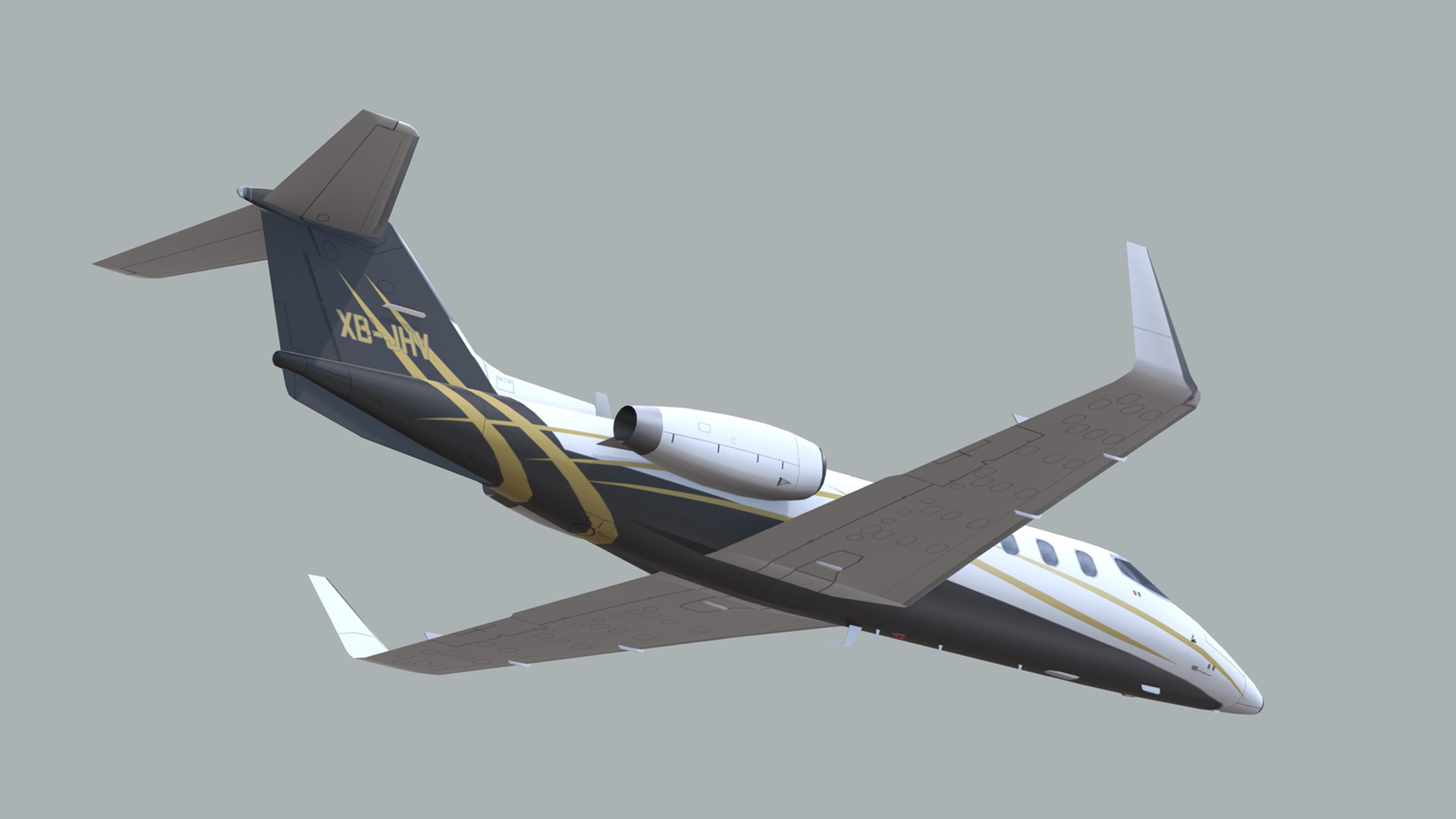 Learjet 29 3D Model - TurboSquid 2218198