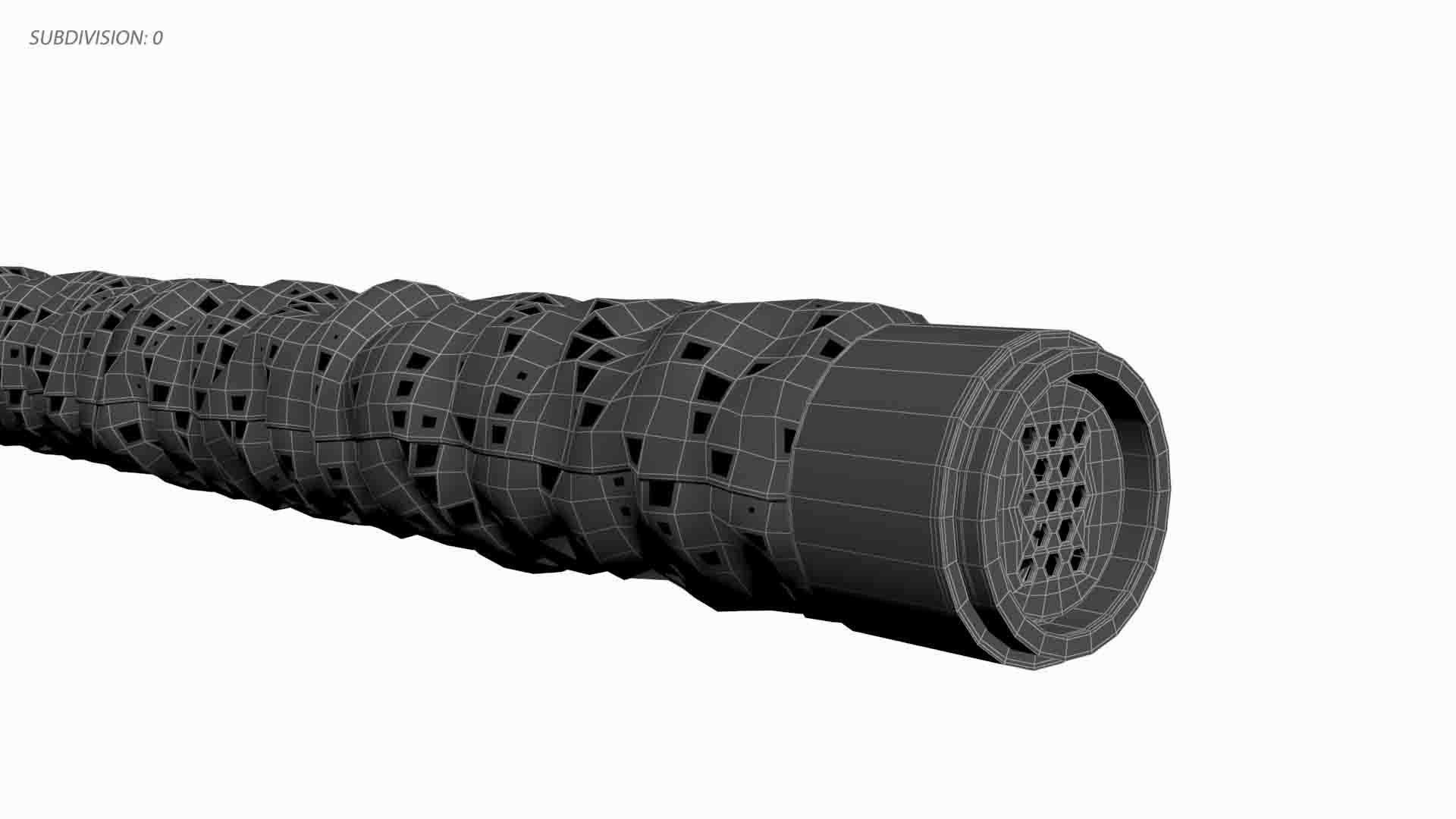Oxygen Cable 3D Model - TurboSquid 2255190