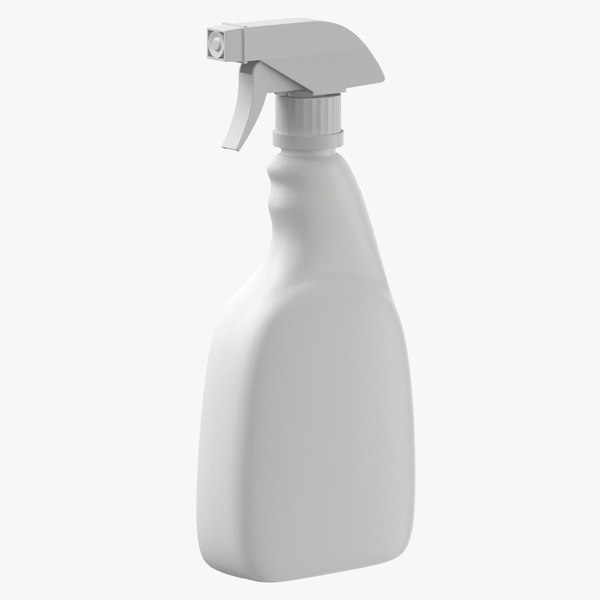 modelo 3d All Purpose Cleaner Spray 02 Blank and Generic Label ...