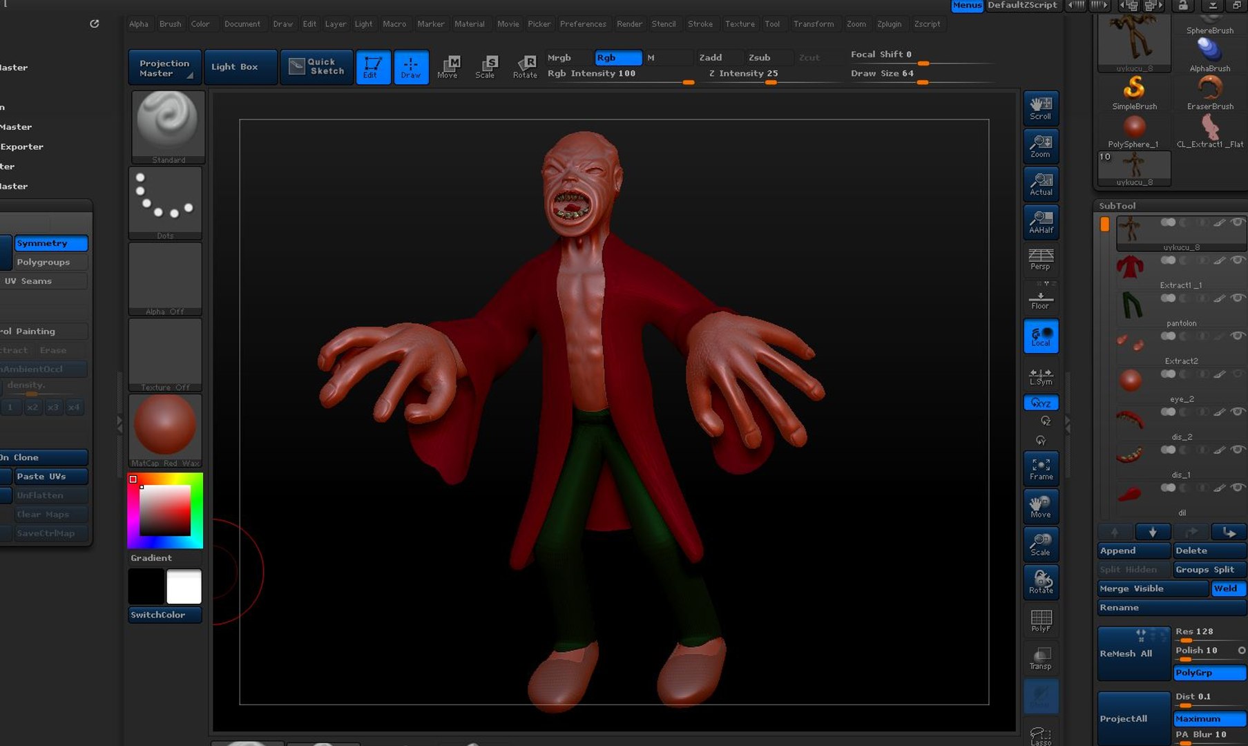 3ds Max Zombie