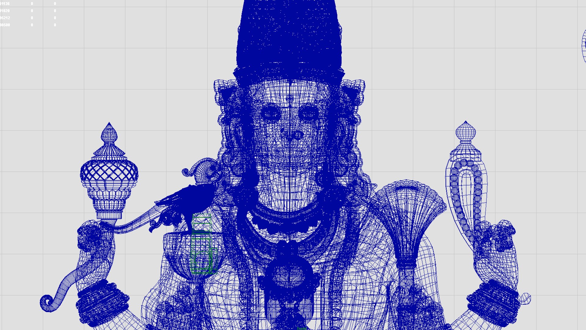 Kanchi Kamatchi Amman 3D - TurboSquid 2337239