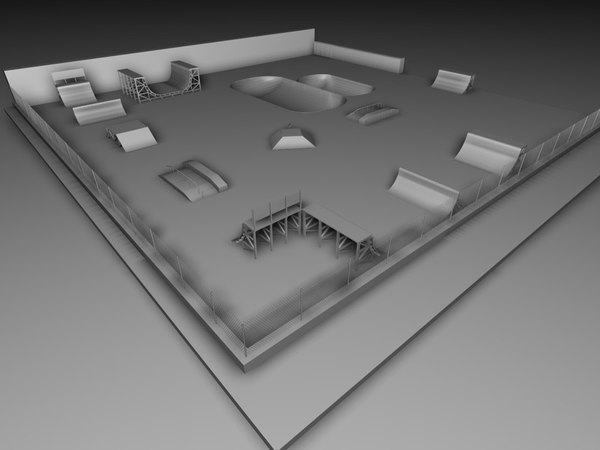 Obstacle course 3D model - TurboSquid 1192452