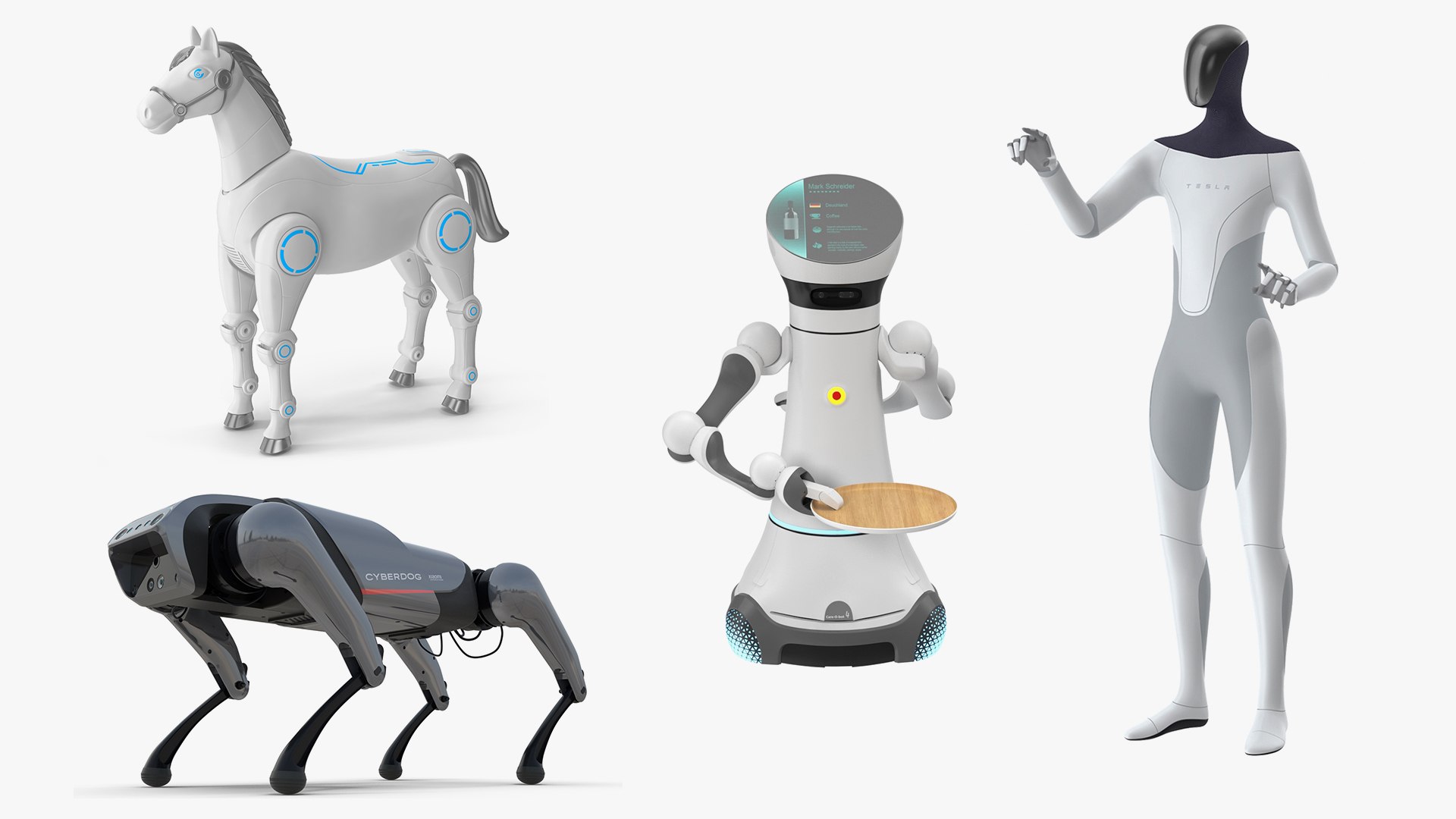 Robots Collection 4 3D model - TurboSquid 1864985