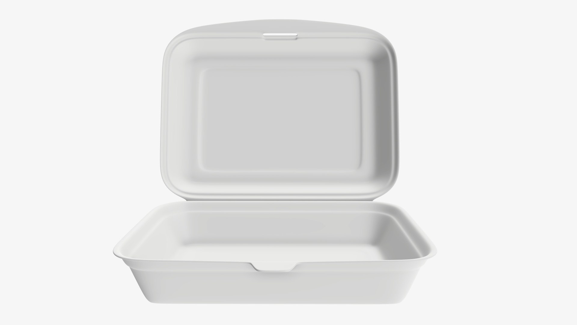 Box Lunch Polystyrene 3D Model - TurboSquid 1686202