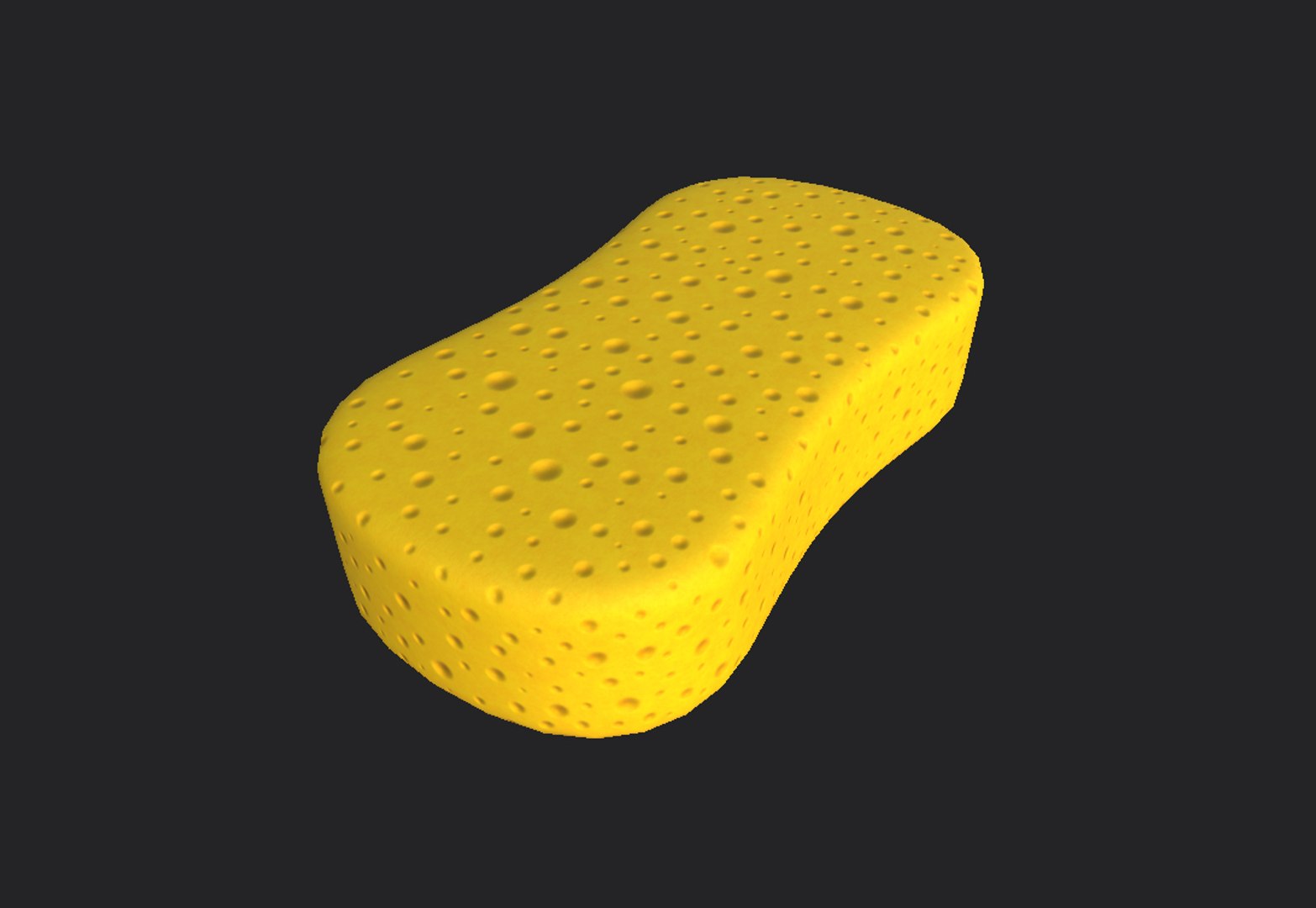3D Sponge Clean - TurboSquid 1511017