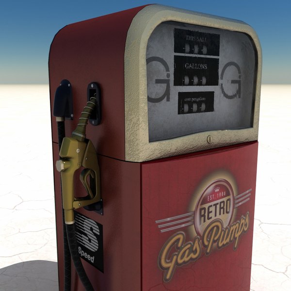 3ds max gas pumps