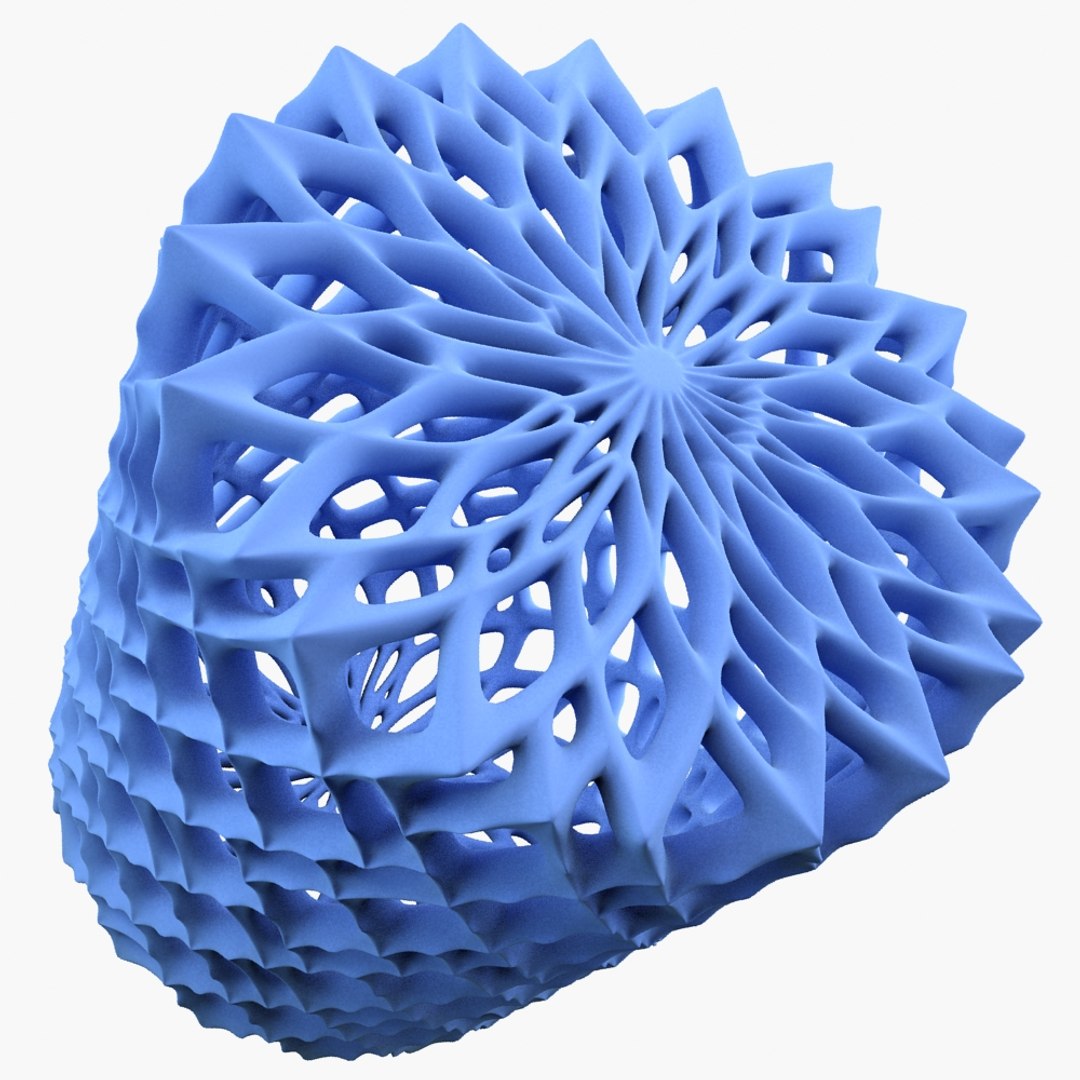 Complex Shape 3d Model