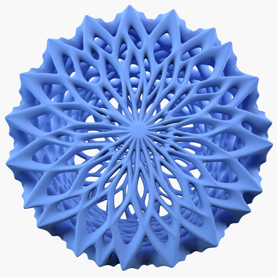 Complex Shape 3d Model