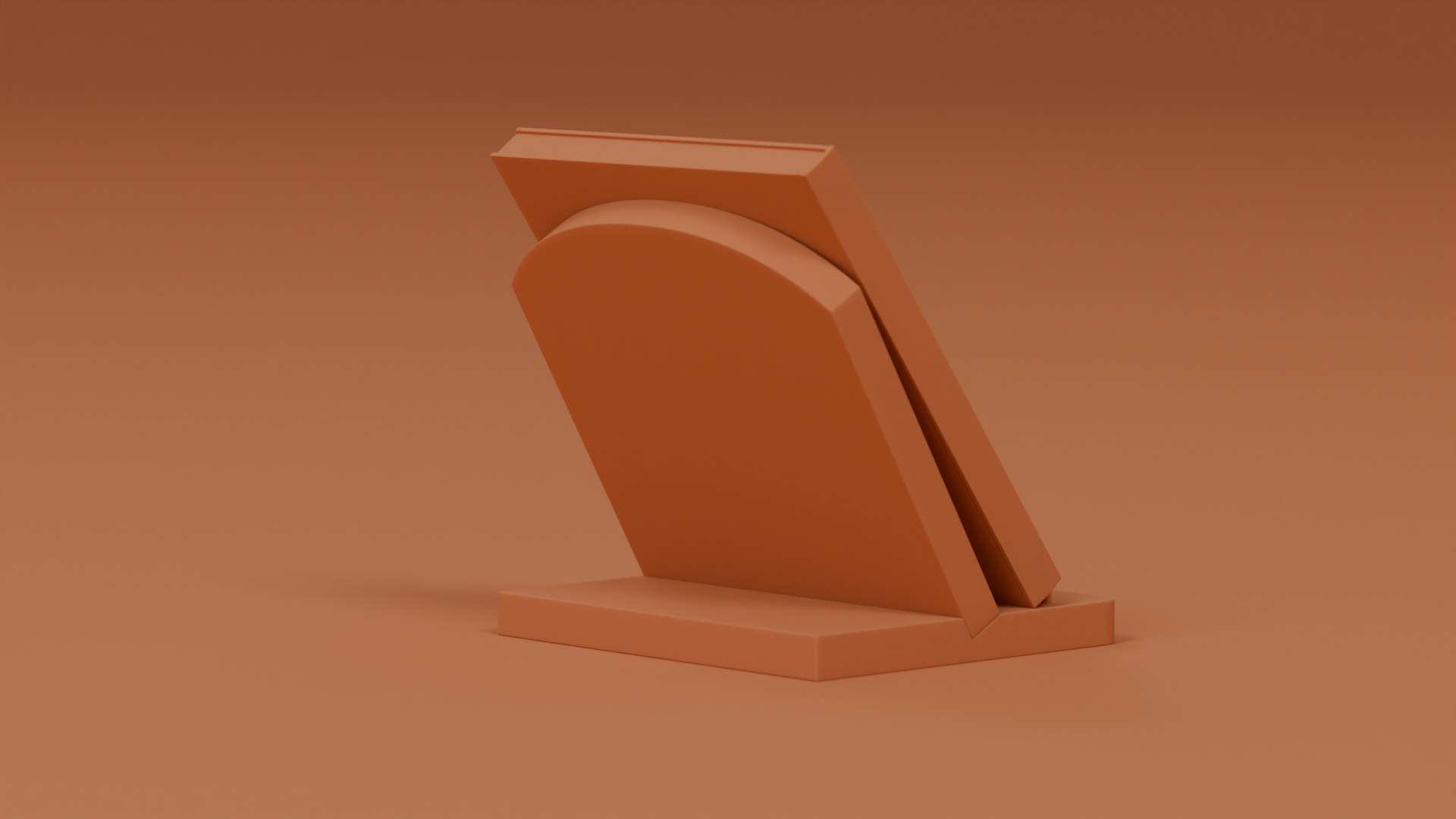 3D Book Stand Model - TurboSquid 2249867
