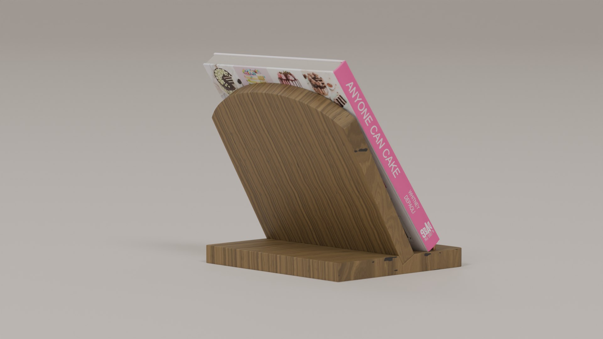 3D Book Stand Model - TurboSquid 2249867