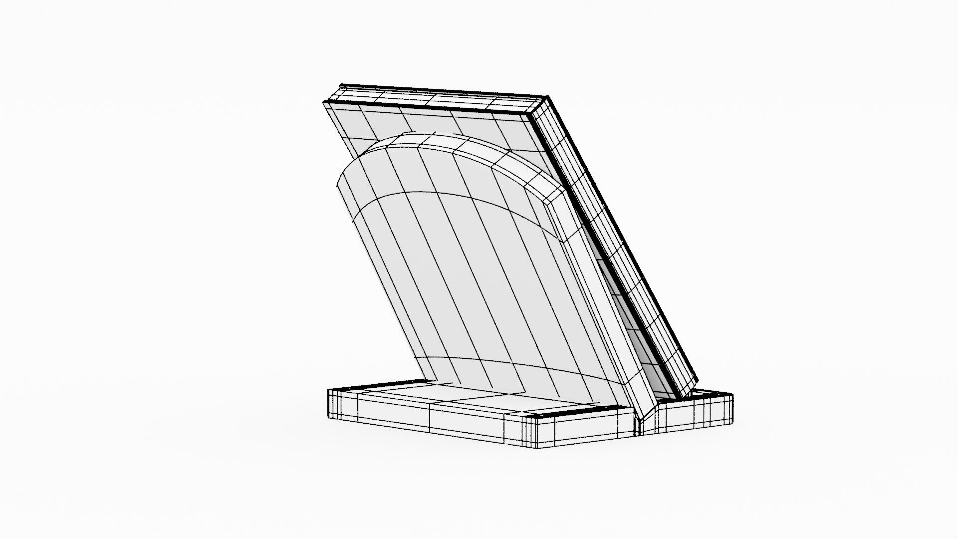 3D Book Stand Model - TurboSquid 2249867