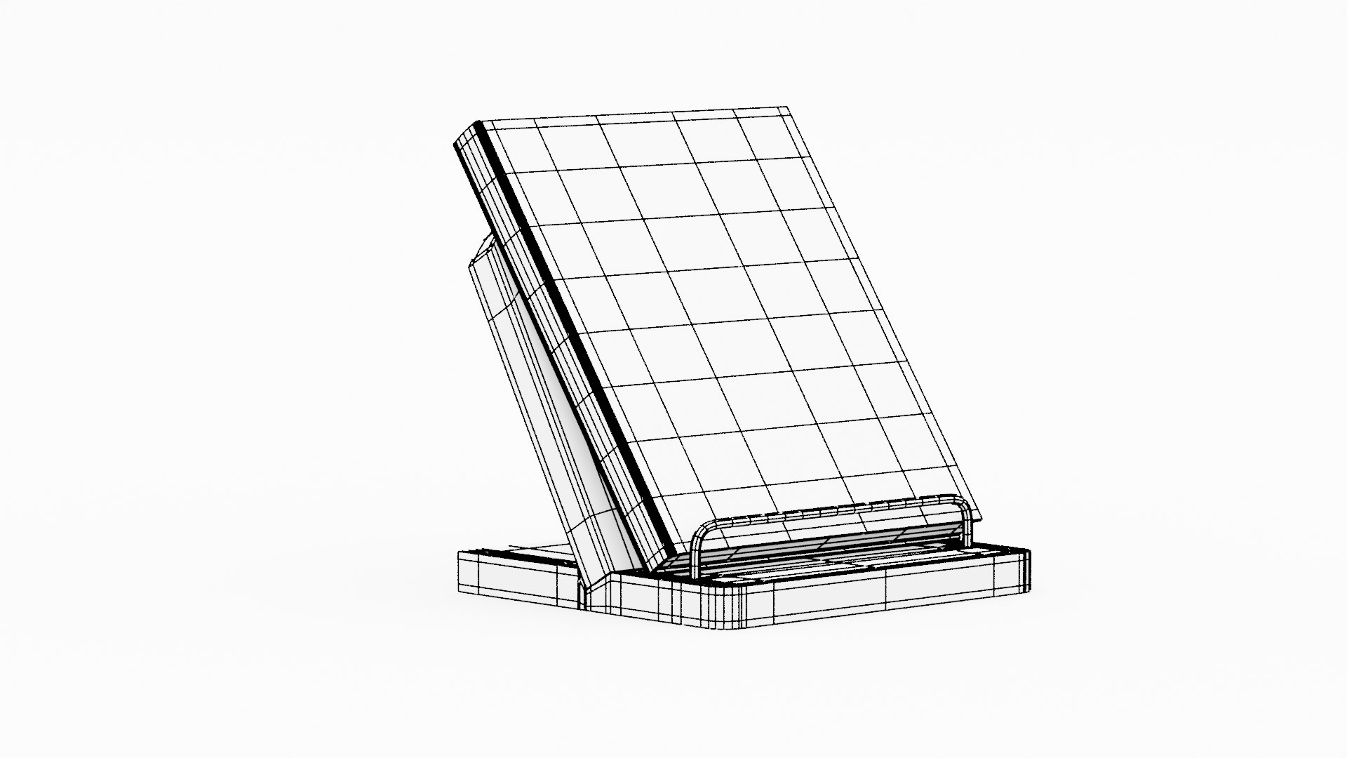 3D Book Stand Model - TurboSquid 2249867