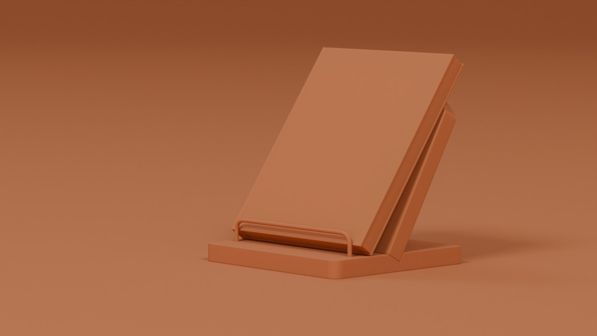 3D Book Stand Model - TurboSquid 2249867
