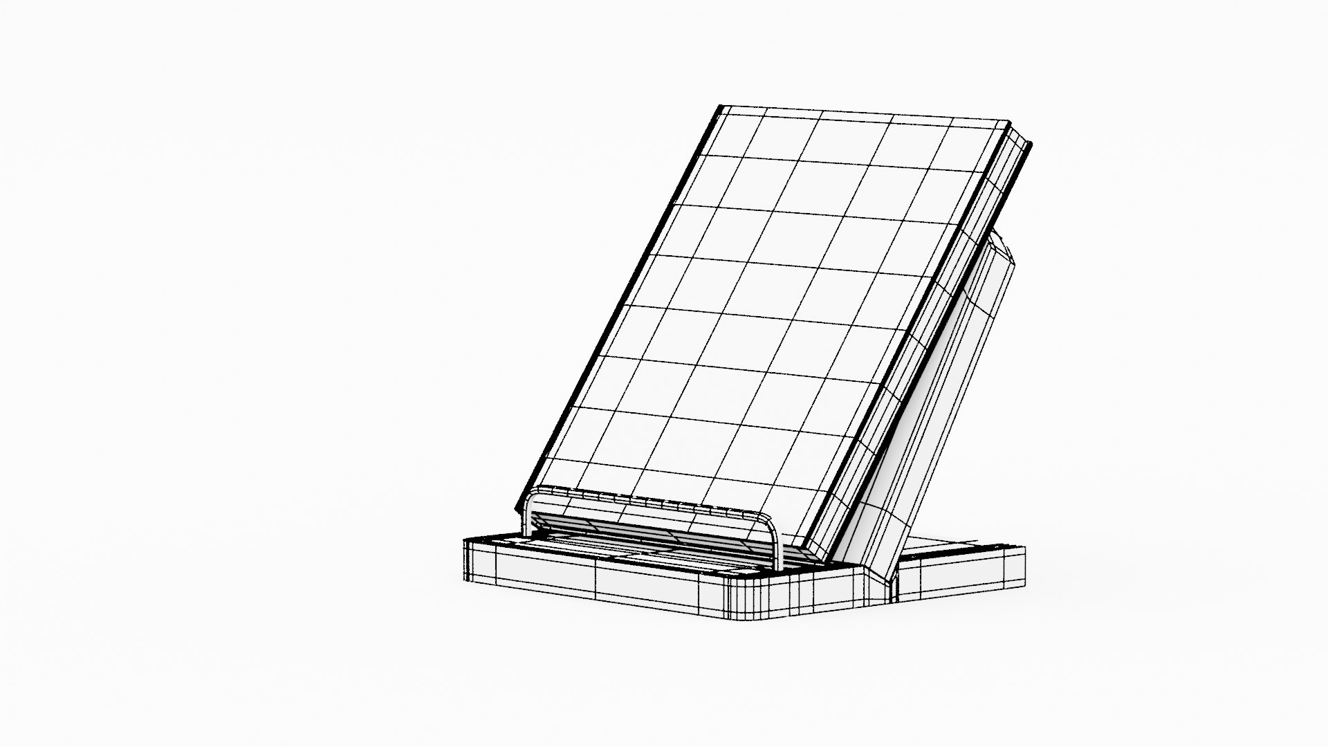 3D Book Stand Model - TurboSquid 2249867