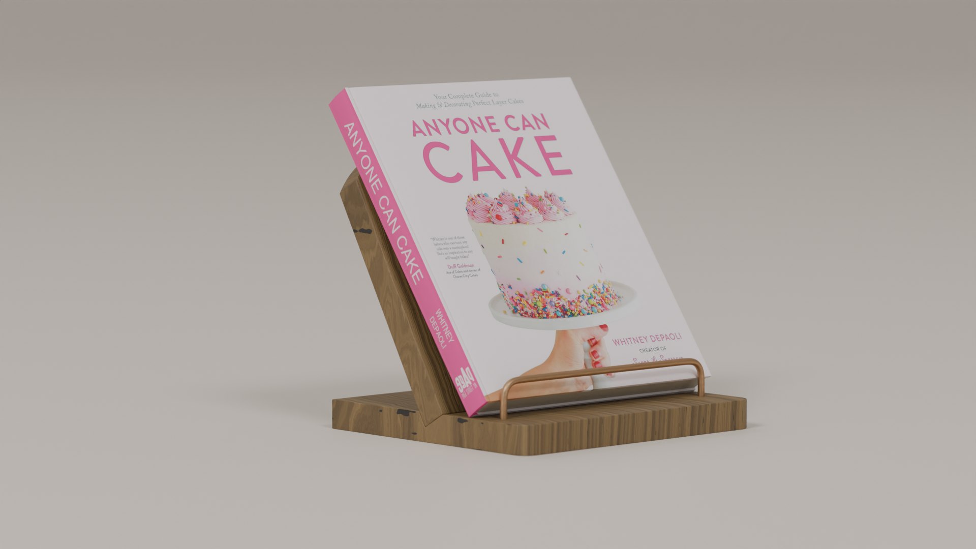 3D Book Stand Model - TurboSquid 2249867