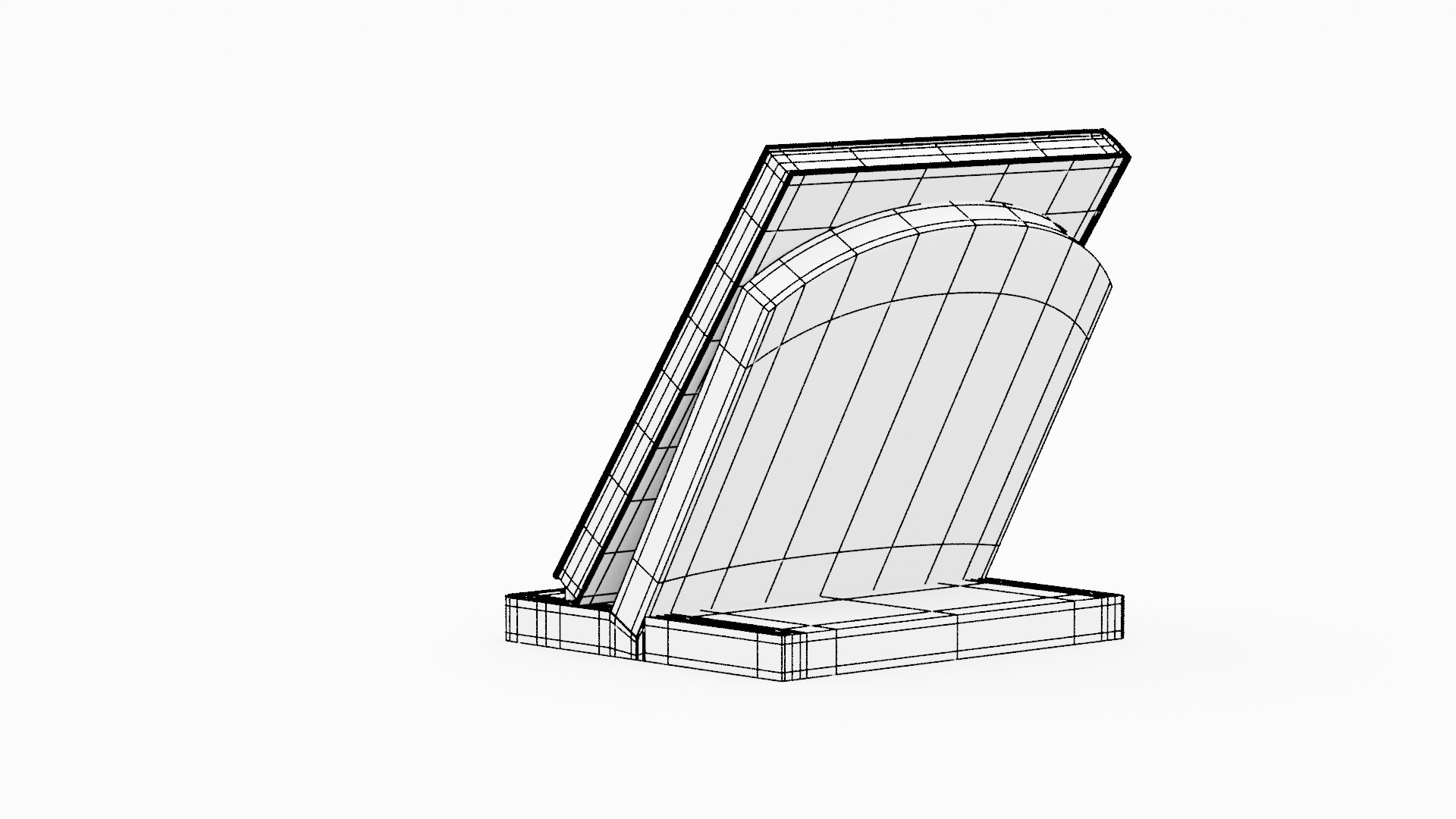 3D Book Stand Model - TurboSquid 2249867