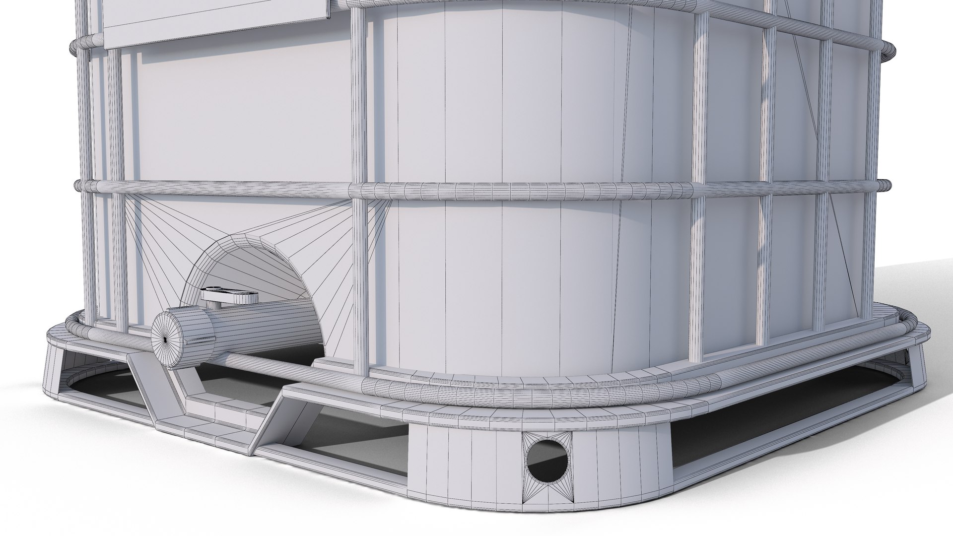 Water Tank 2 3D - TurboSquid 2009499