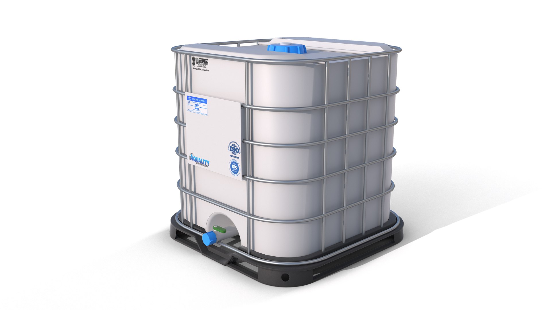 Water Tank 2 3D - TurboSquid 2009499