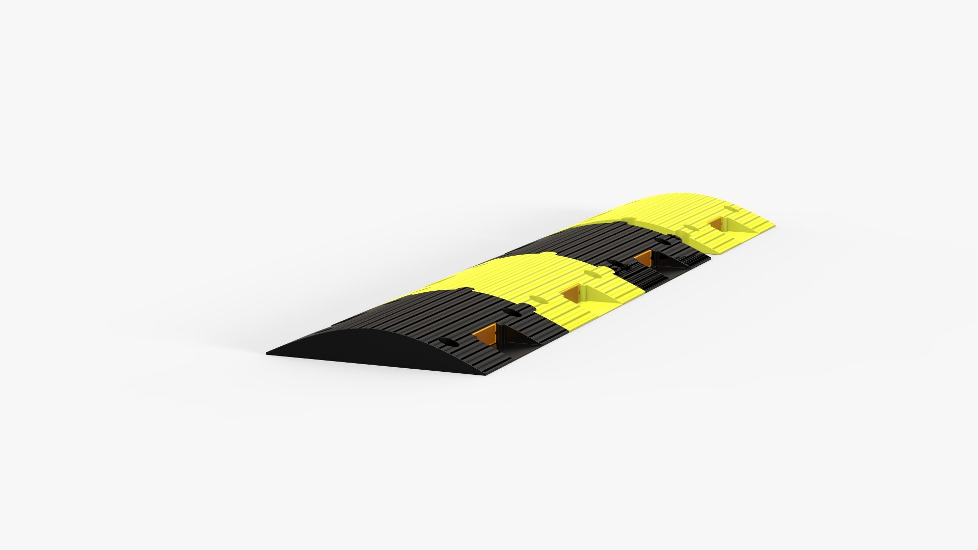 3D Speed Bump Construction Piece - TurboSquid 2159098