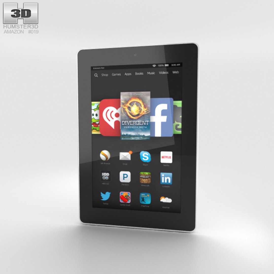 Hd 7 amazon 3D model - TurboSquid 1248295
